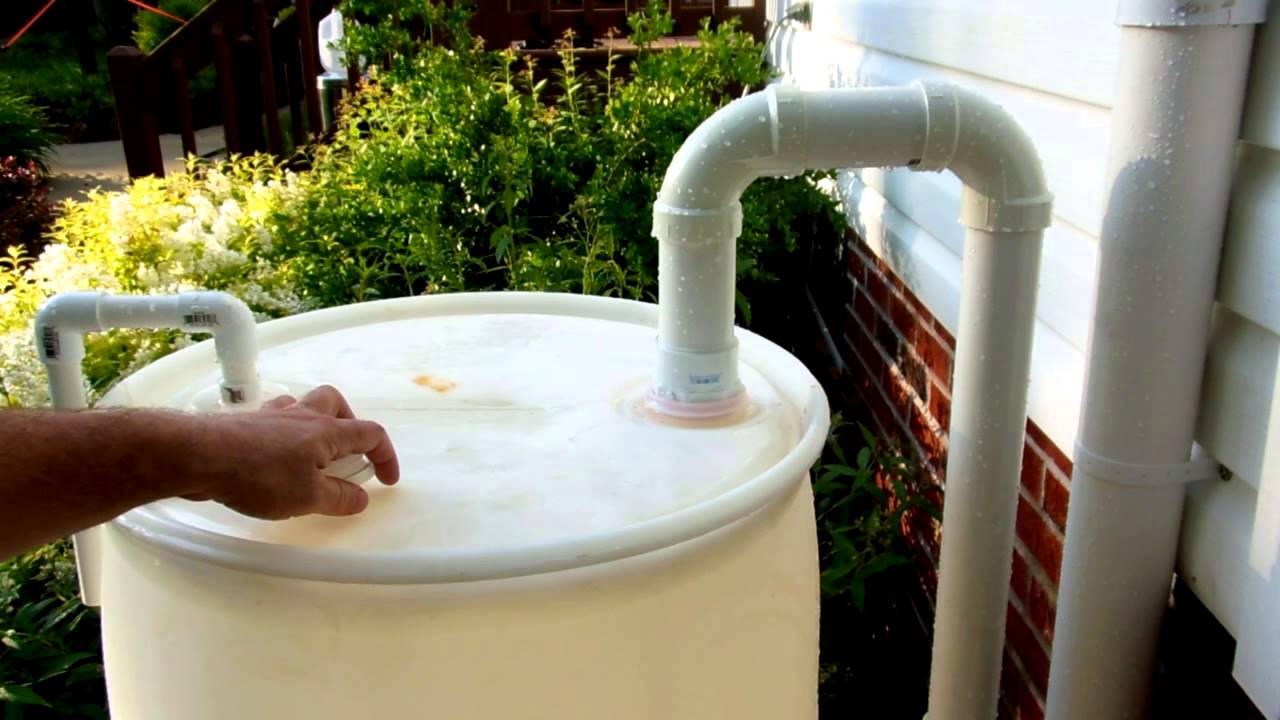 Underground Rain Barrels