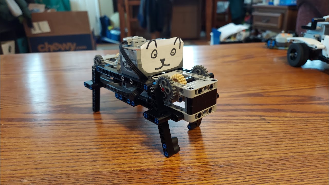 Lego Technic Walking Vehicle plus Walking Basics - MOC - YouTube