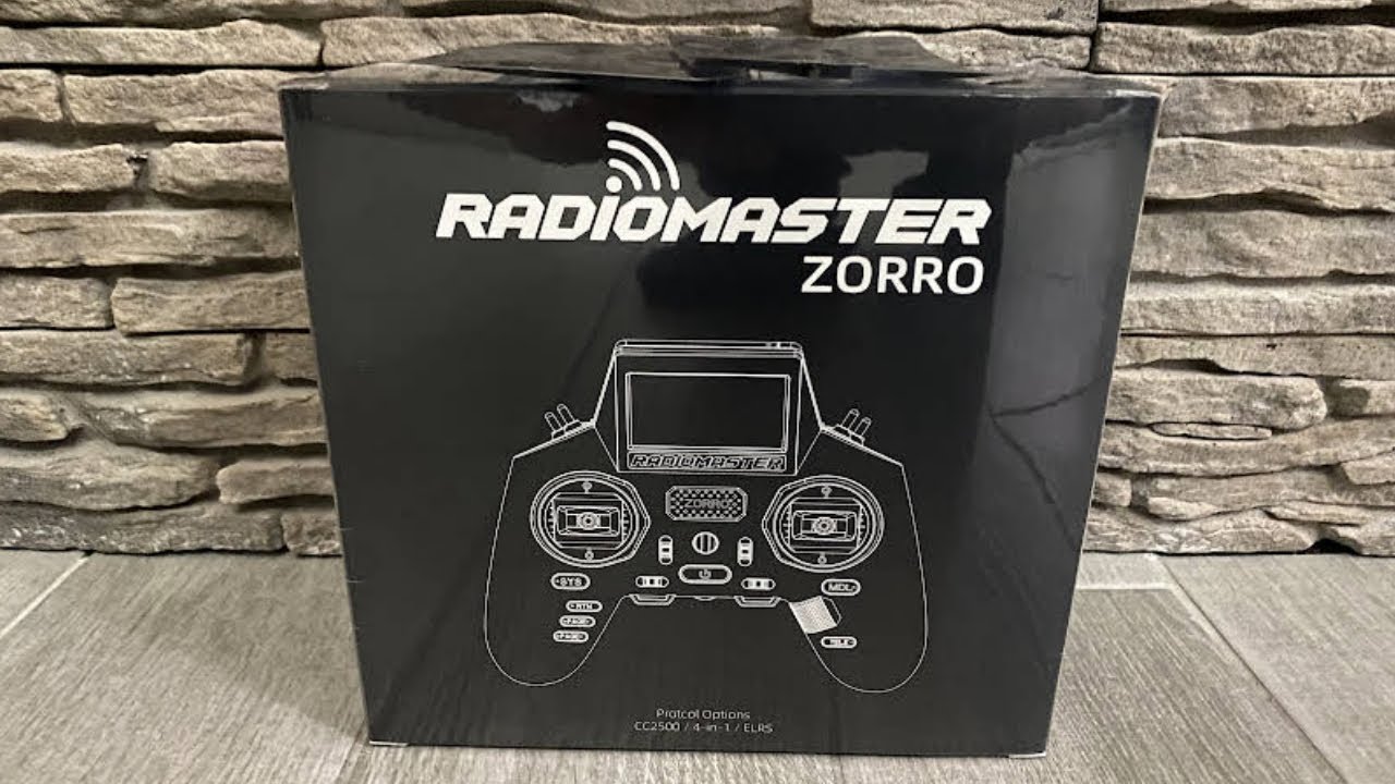 Radiomaster Zorro ELRS + Crossfire Lite Unboxing Radiocomando per Droni ...