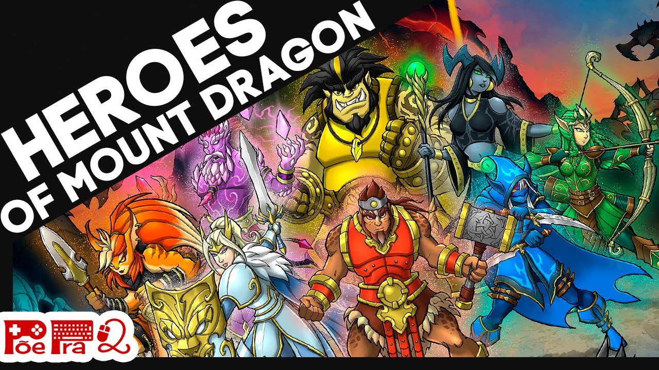 Heroes of Mount Dragon - Gameplay de Primeiras Impressões - YouTube