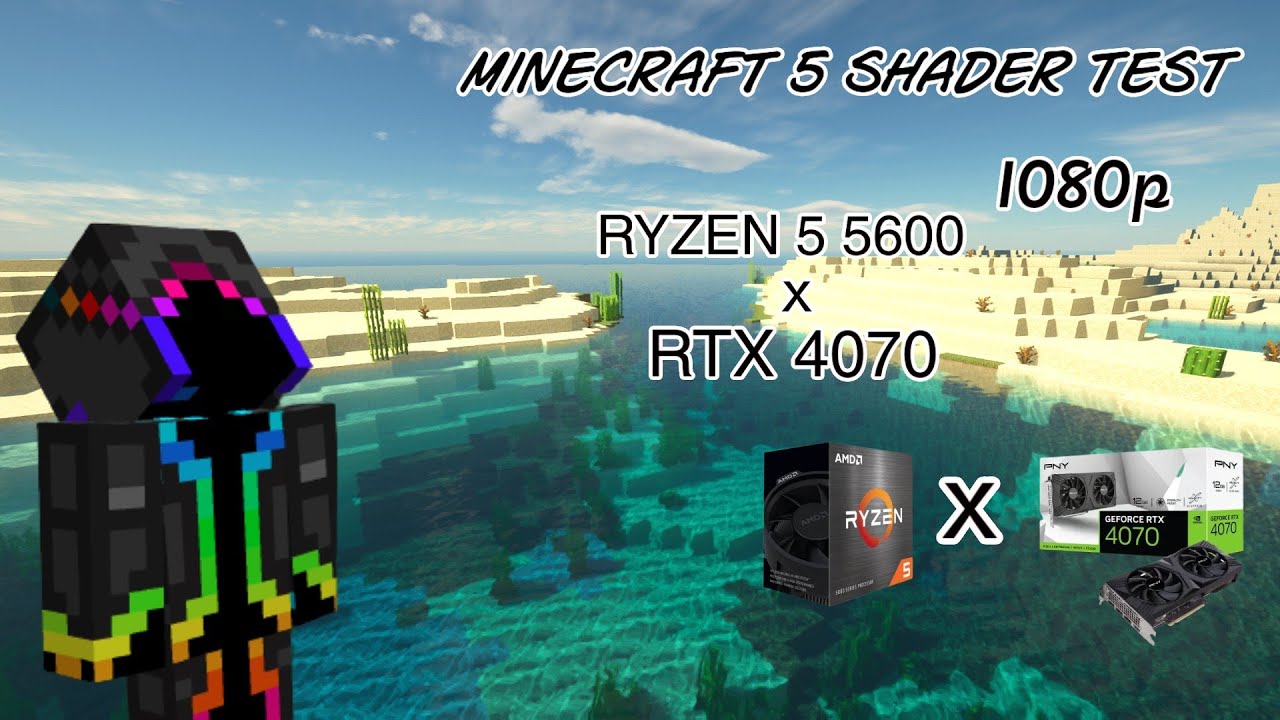 Ryzen 5 5600 x RTX 4070 || Minecraft 6 Shader test || - YouTube
