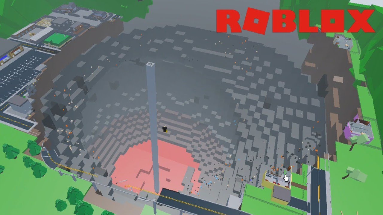 ATOMIC BOMB RUINS THE CITY! | Voxel Destruction Physics [ROBLOX] - YouTube