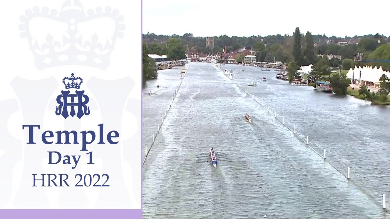 Newcastle University 'B' v ASR Nereus, NED - Temple | Henley 2022 Day 1 ...