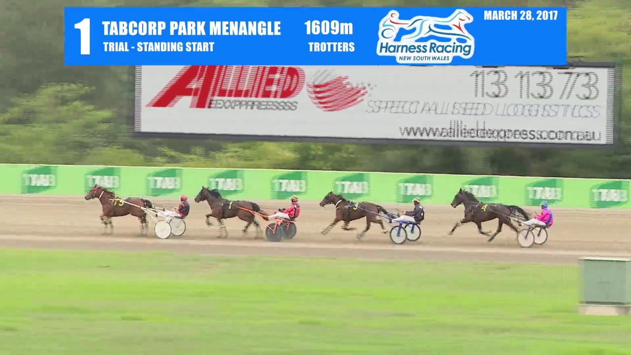 TABCORP PK MENANGLE - 28/03/2017 - Race 1 - STANDING START [Trial ...