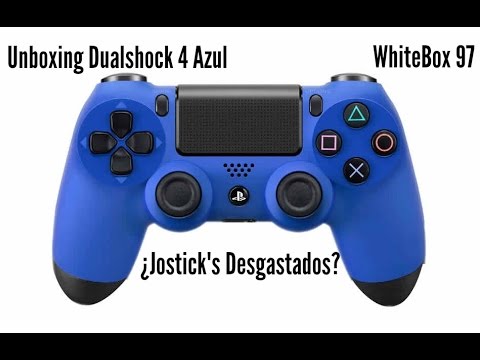 Unboxing Dualshock 4 Azul/ ¿Jostick's desgastados en tu Dualshock 4 ...