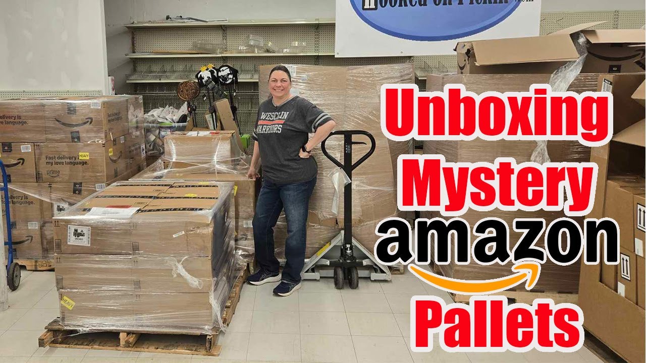 Unboxing Mystery Amazon Pallets, We have Crafts, Gifts, Home Decor and ...