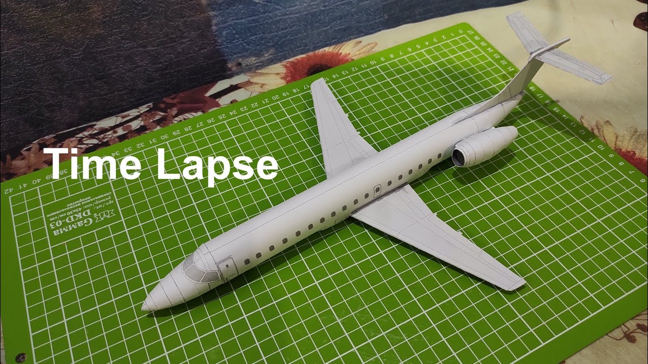 Designing Embraer ERJ-145 Nose (Time Lapse) - YouTube