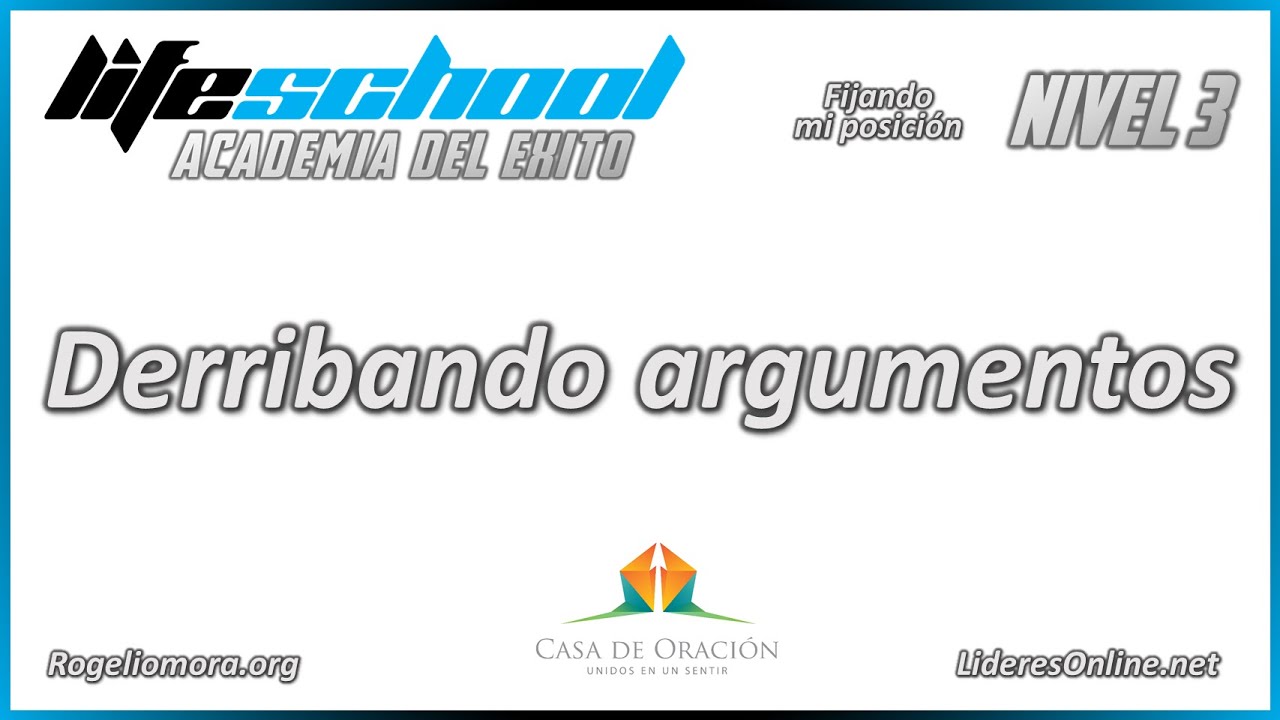 Derribando argumentos - YouTube
