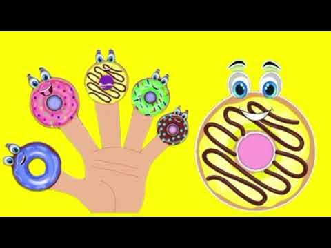 Donut Finger Family Song-183 | Nursery Rhymes & Kids Songs | Kids ...