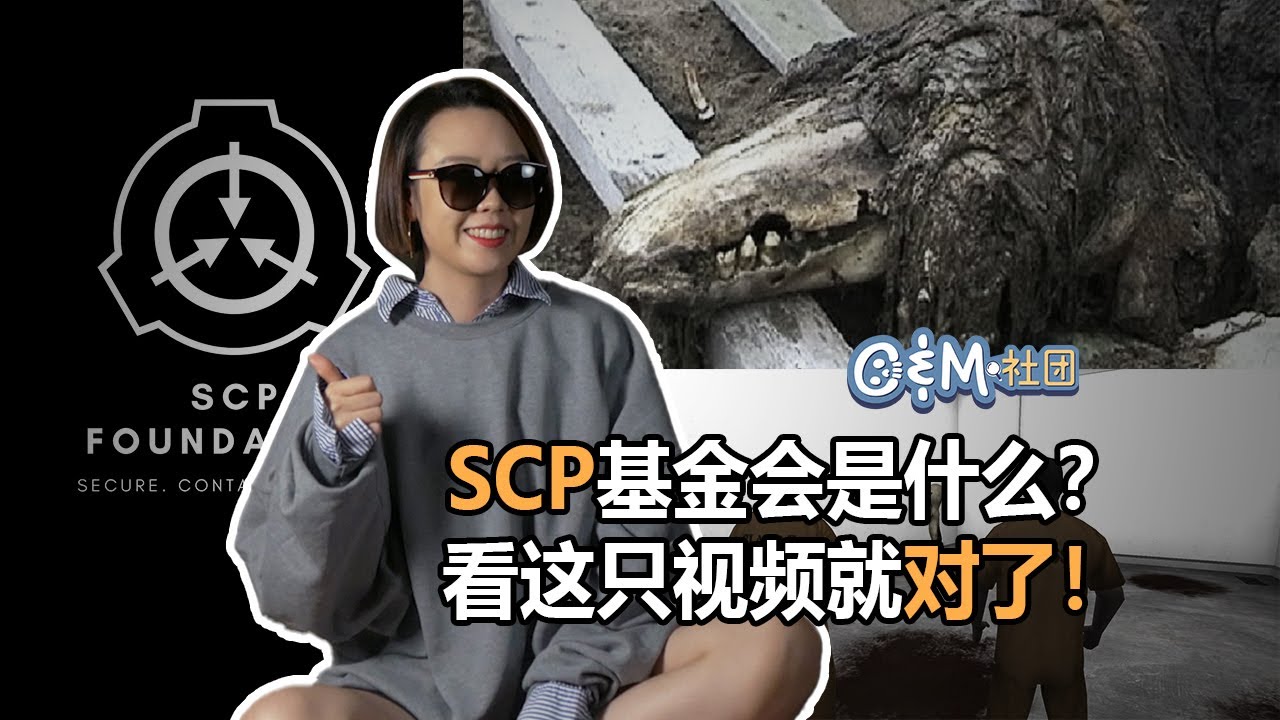 SCP基金会101 - 8个SCP介绍举例讲解各个SCP等级构架，简单了解黑衣人既视感的神秘组织基本设定 - YouTube