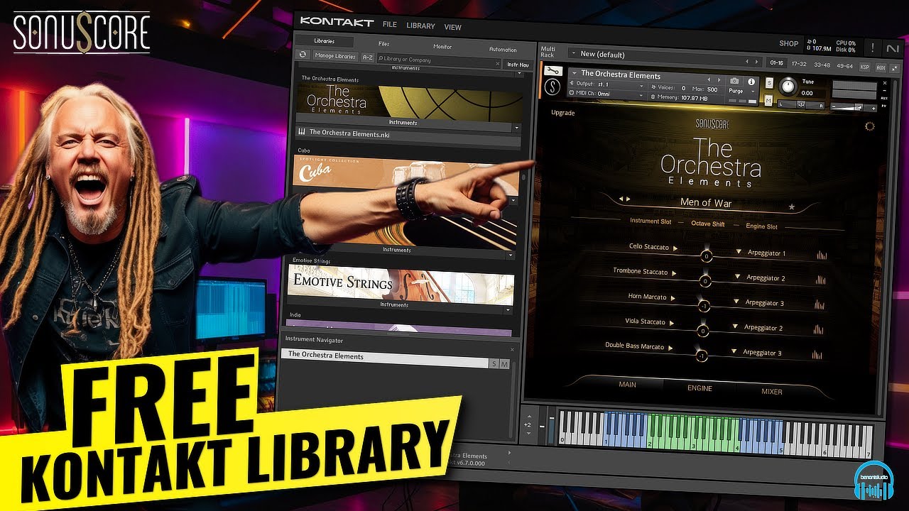 FREE 🔥 GET THIS NOW 🔥 THE ORCHESTRA ELEMENTS (KONTAKT) - YouTube