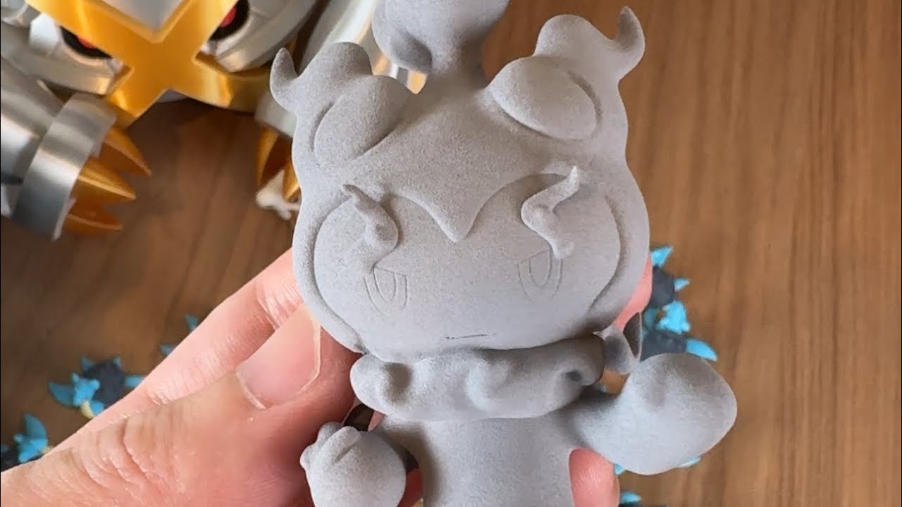 Resin 3D printed Marshadow part1 - YouTube