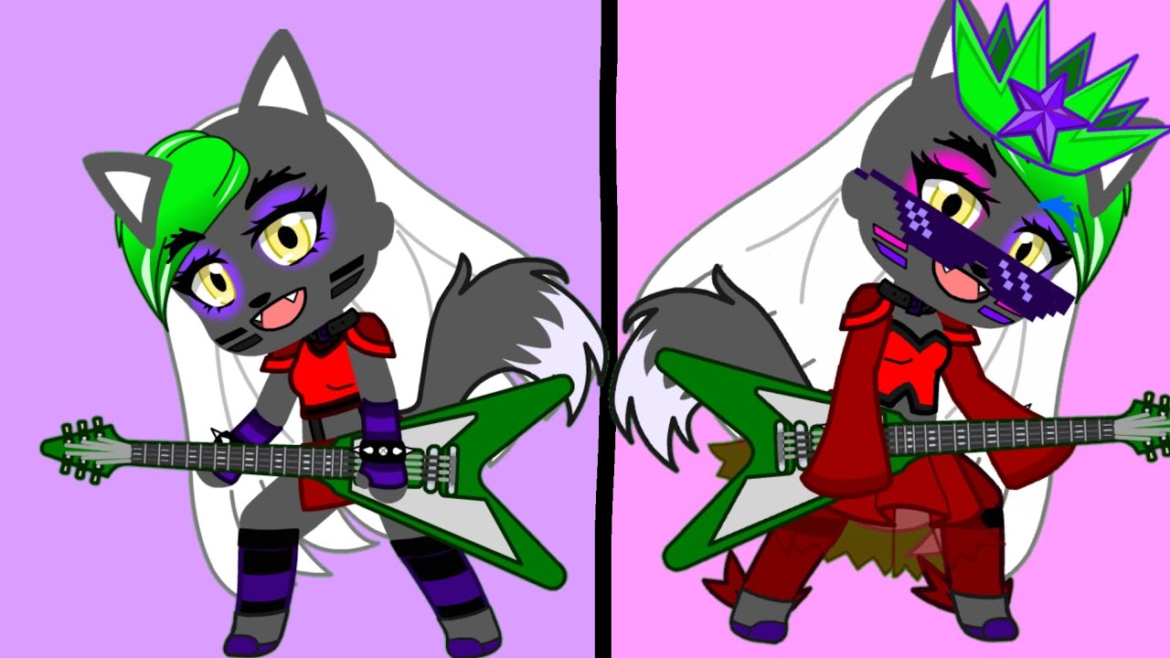 (gacha club/Fnaf) Roxy's Makeover! - YouTube