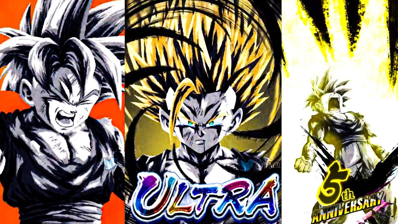 NEW ULTRA SSJ2 GOHAN Ink Brush Animation Edit! Pencil_Kage!! (Dragon ...