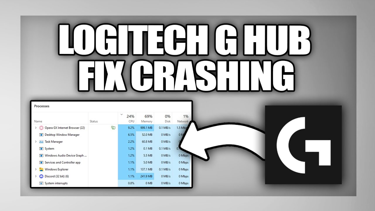 Logitech G HUB how to fix crashing to desktop or Crashing on Startup ...
