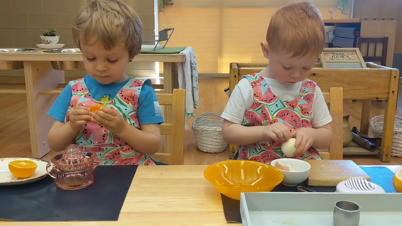 Toddler Snack Preparation - YouTube