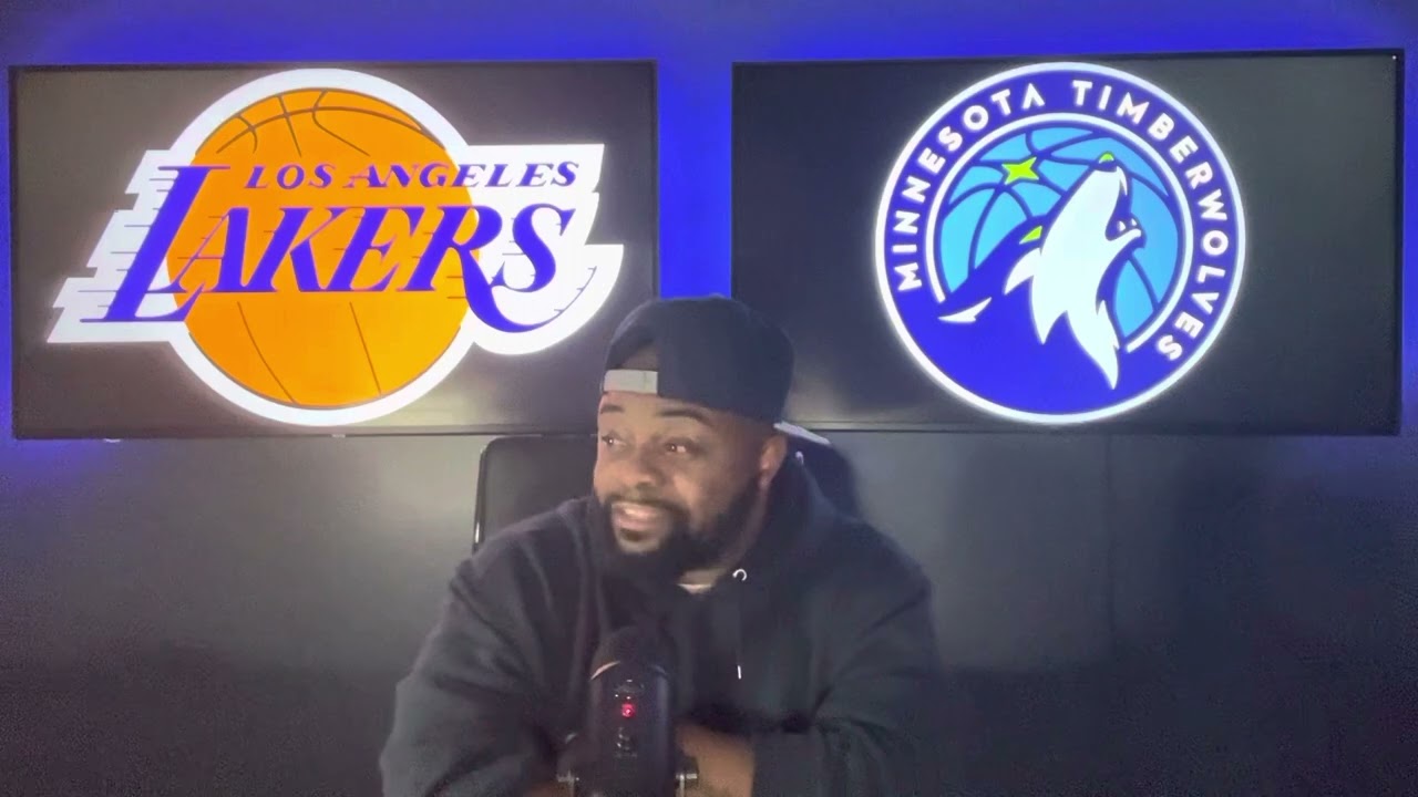LOS ANGELES LAKERS VS MINNESOTA TIMBERWOLVES REACTION…THIS SH** SAD ...