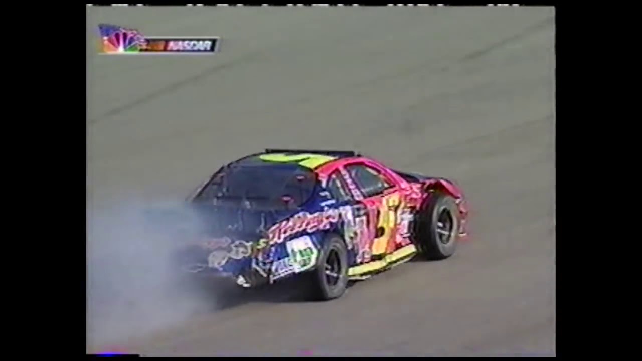 2001 Bobby Labonte flip @ Talladega - YouTube