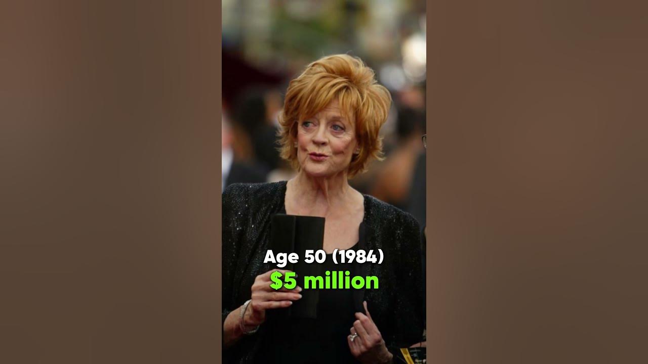 Maggie Smith NET WORTH 2024💲#shorts #magiesmith #networth - YouTube