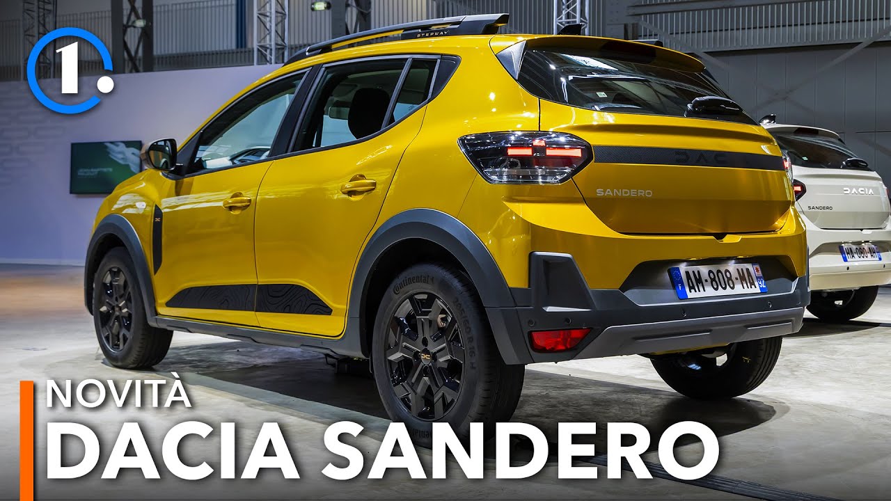 IBRIDA, GPL o BENZINA, ecco la Dacia Sandero 2026! - YouTube