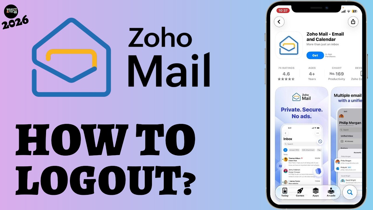How to Logout of Zoho Mail App (2026) | Quick & Easy Sign Out Guide ...