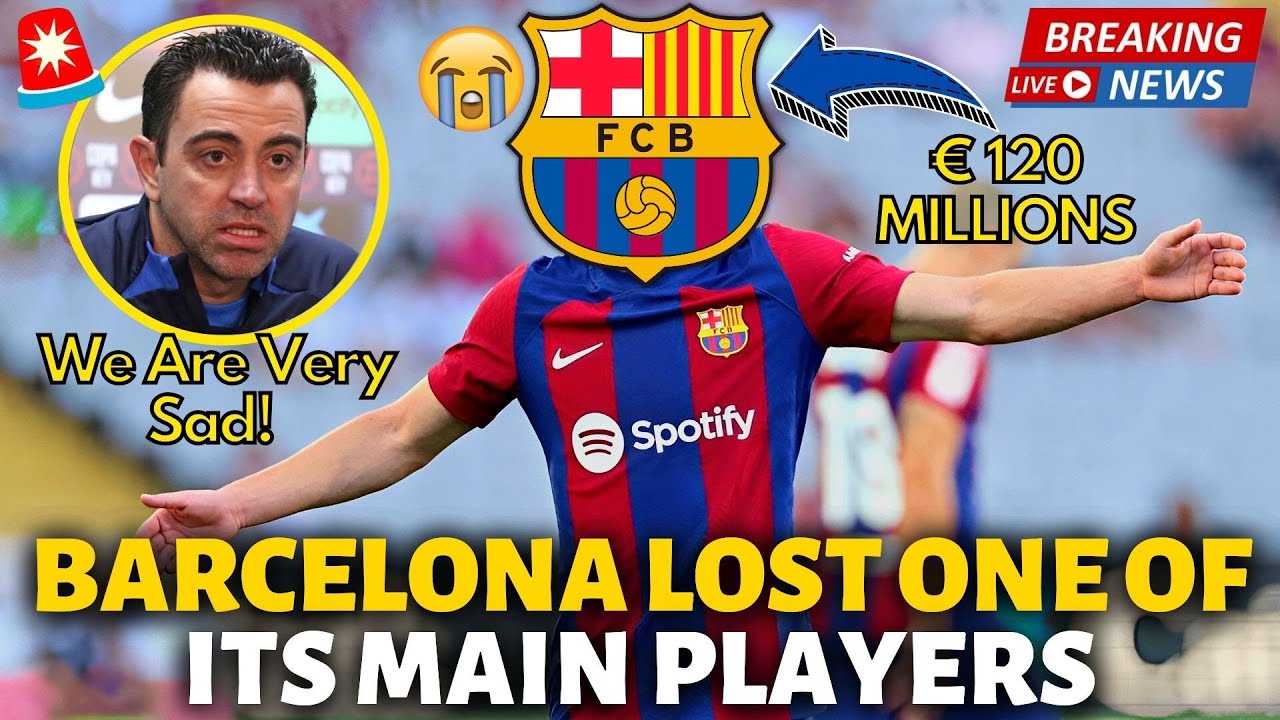 🚨URGENT! UNEXPECTED EXIT! HARD BLOW ON BARCELONA! IT CAN NOT BE! FANS ...