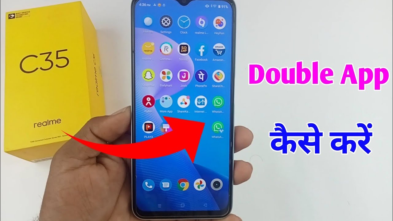 realme c35 app clone setting / how to create dual app in realme c35 ...