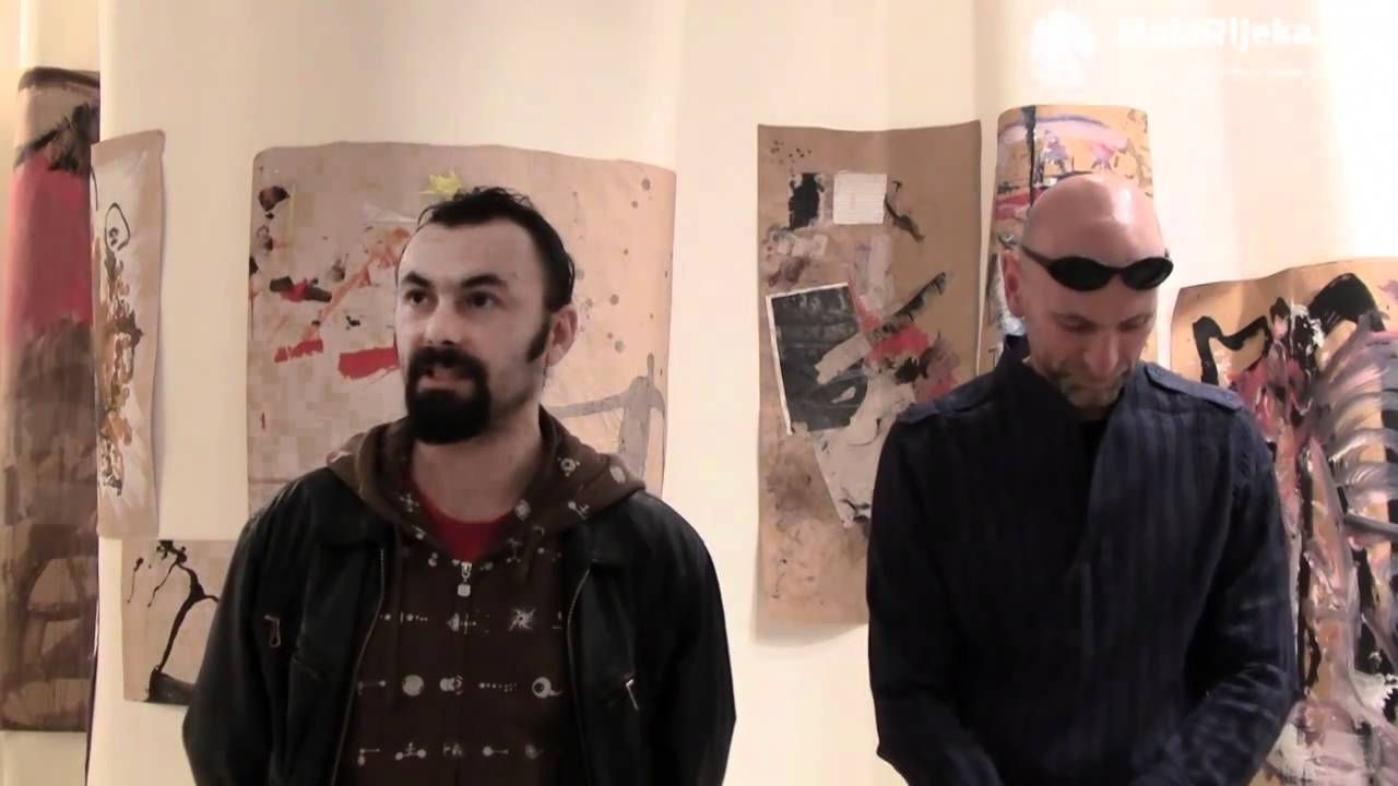 MojaRijeka.hr - Dejan Kljun - izložba u Malom salonu - YouTube
