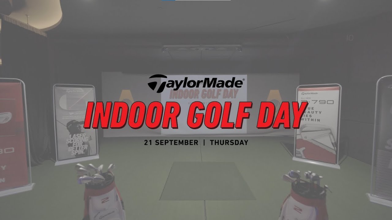 TaylorMade Indoor Golf Day at MST Golf Arena, The Gardens Mall - YouTube