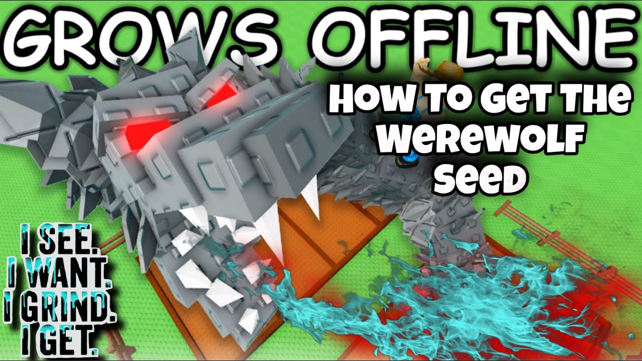 WEREWOLF SEED in Grow A Garden. Let's get one. - YouTube