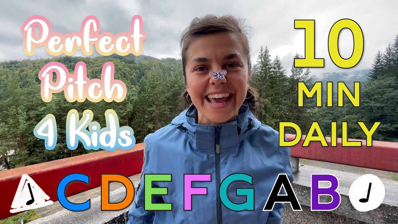 Perfect Pitch for Kids 🦋 Learn the Notes! (10 MIN DAILY WHOLE NOTES ...