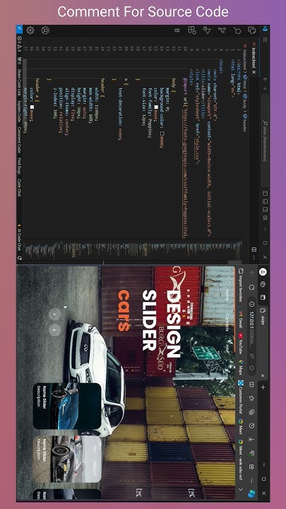Sliders! #html5 #css3 #javascript #program #codes - YouTube