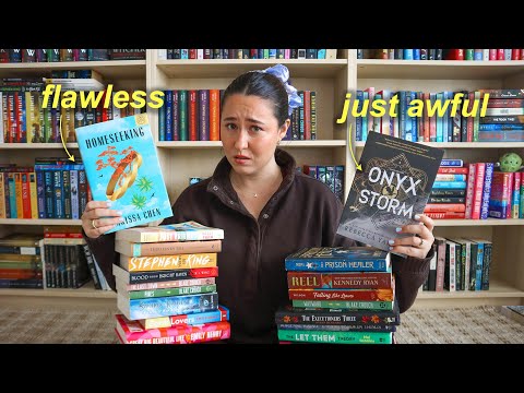 Best And Worst Books I Read Every Month Of 2025