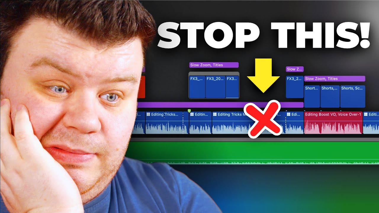 Editing Mistakes That DESTROY Your Videos - YouTube
