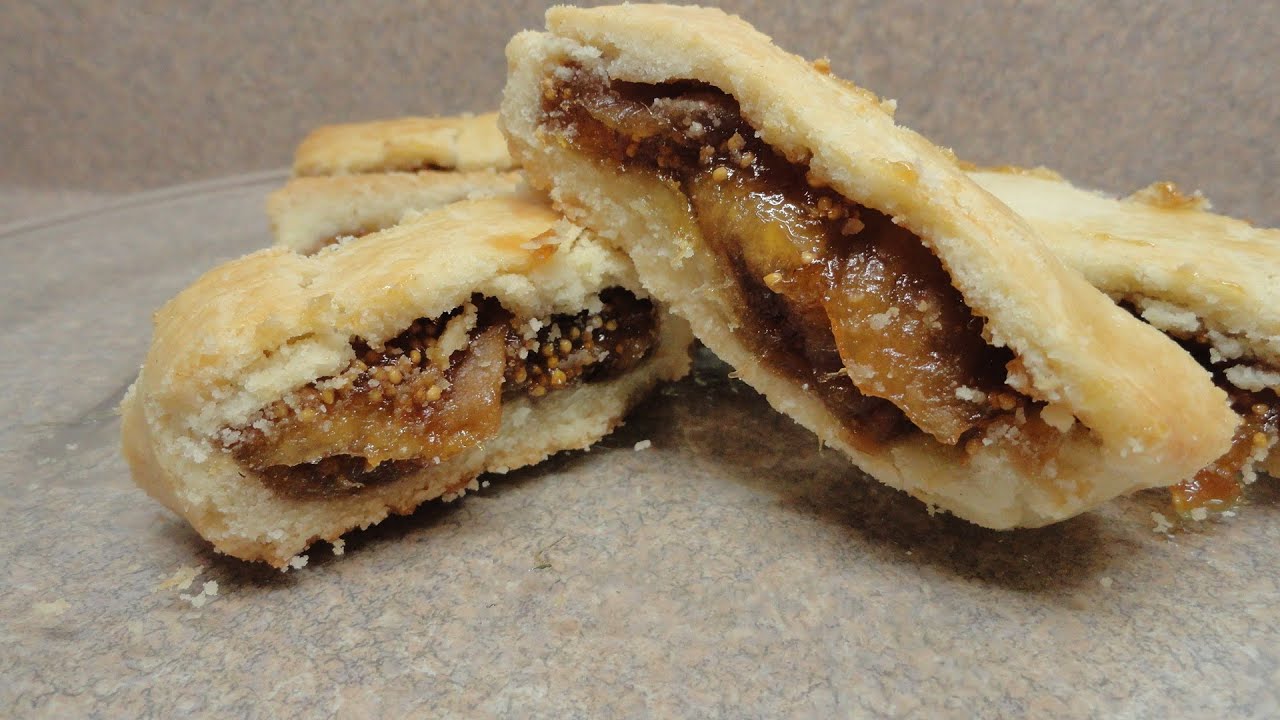 Home-made Fig Newtons - YouTube