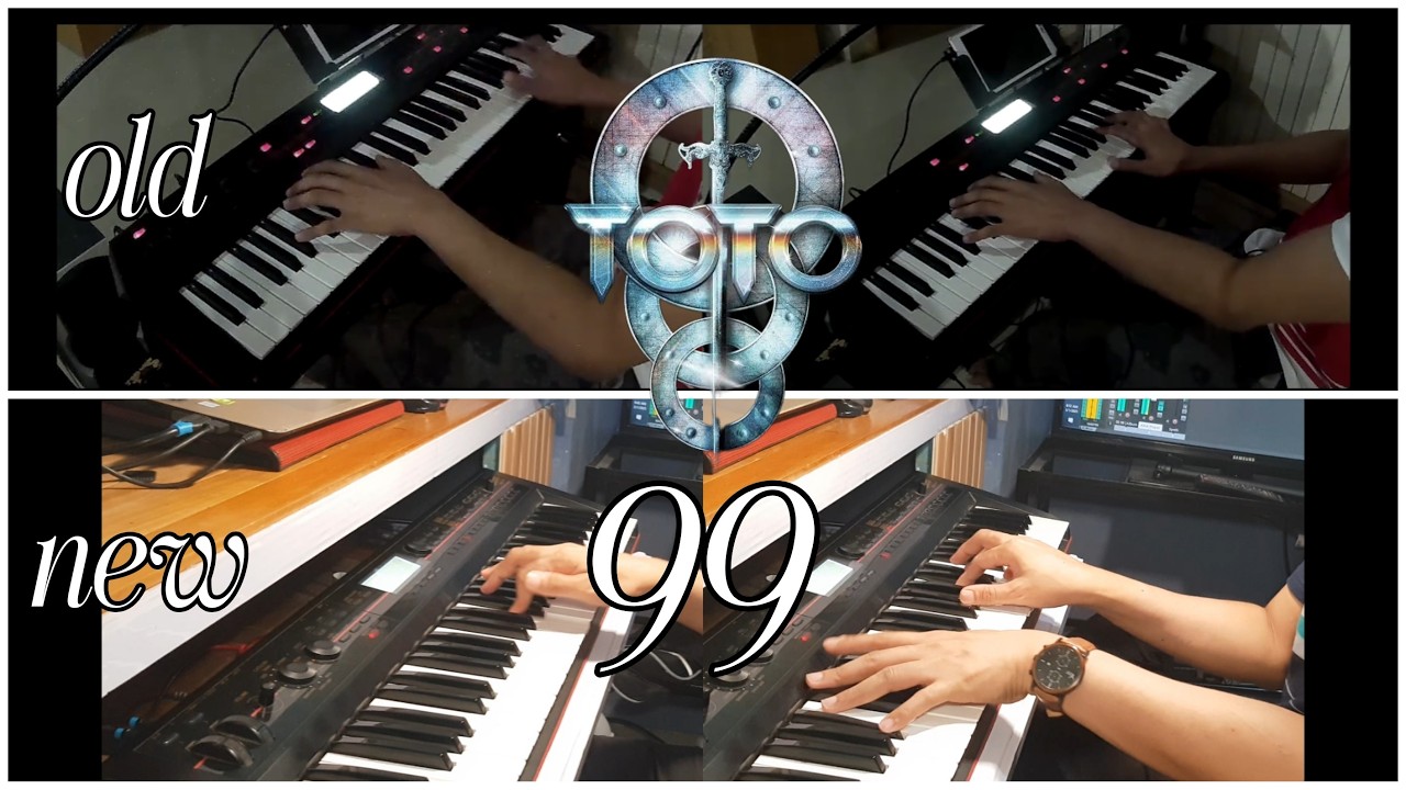 Toto - 99 (piano and synth riff cover)-Take 2 - YouTube