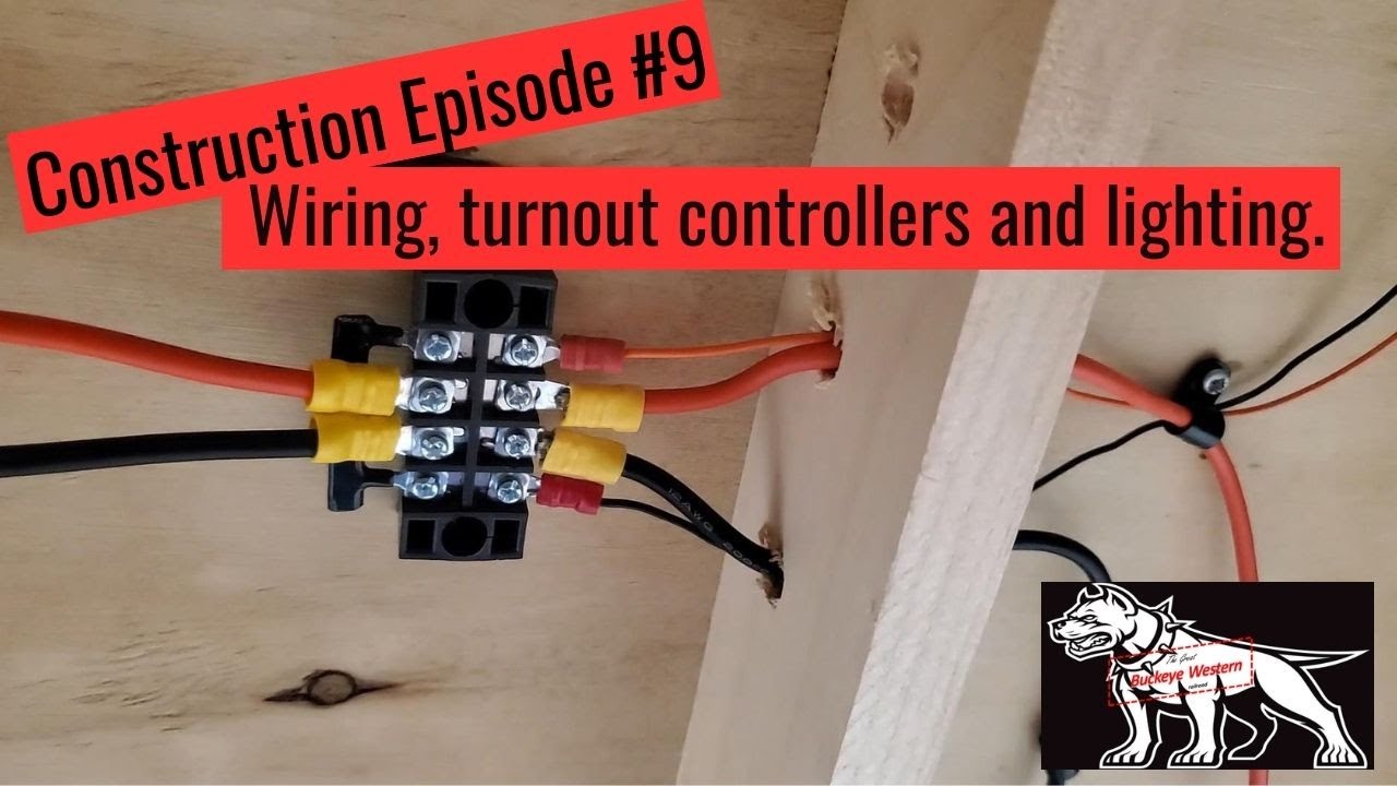 Construction update #9. (How to series- Model railroad DCC Wiring, and ...