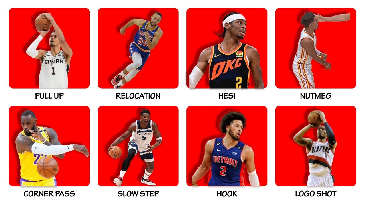 Every NBA Player With a Unique Signature Move - YouTube