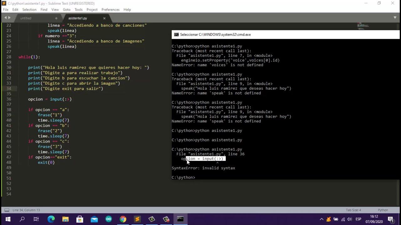 Como Crear un Asistente Virtual con Python - YouTube