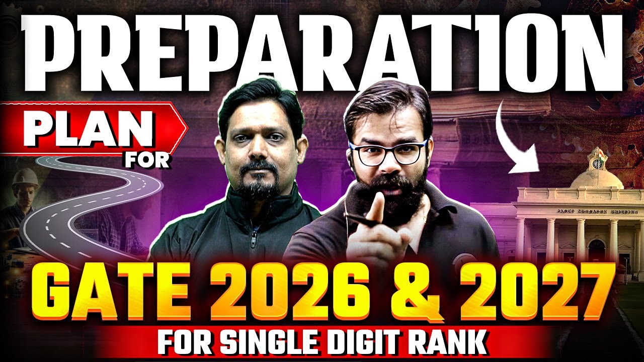 How To Prepare For GATE 2026 & 2027 | GATE Preparation Strategy to ...