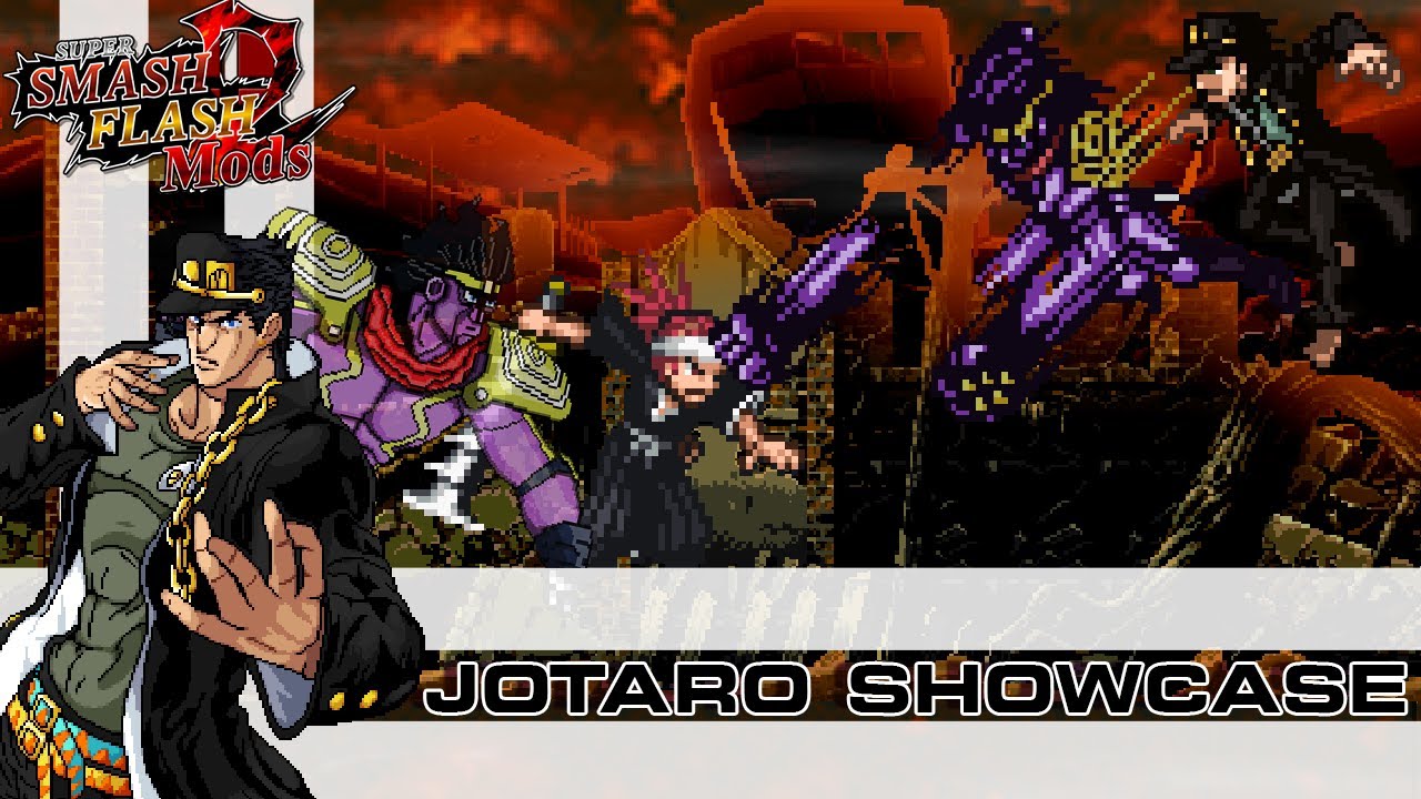 SSF2 Mods: Jotaro Showcasing (By Dio-San) - YouTube