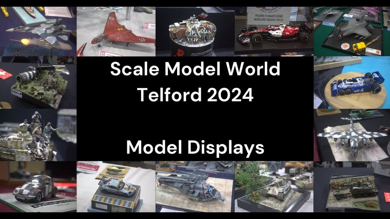 Scale Model World Telford 2024 Model Displays - YouTube