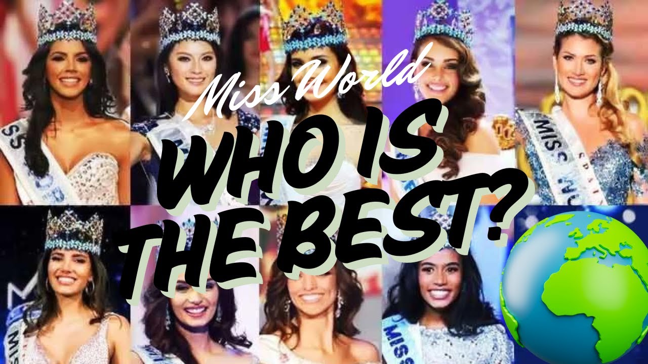 MISS WORLD: TOP 5 WINNERS OF ALL TIME! - YouTube