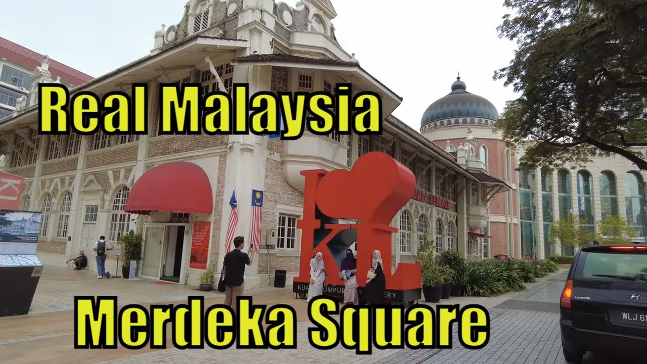 【4K】Evening Walk in Merdeka Square Kuala Lumpur- YouWalk Malaysia (Nov ...