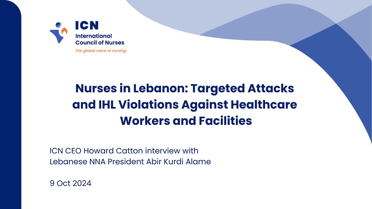 Nurses in Lebanon: Targeted Attacks and IHL Violations Against ...