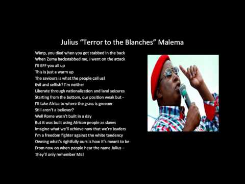 Democratic Rap Battle: Malema vs Caesar - YouTube