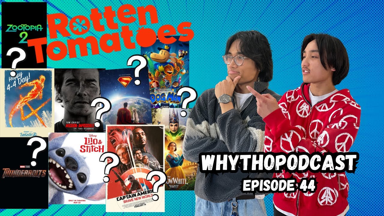 FRESH OR ROTTEN? PREDICTING 2025 MOVIE REVIEWS! | WhyThoPodcast Episode ...