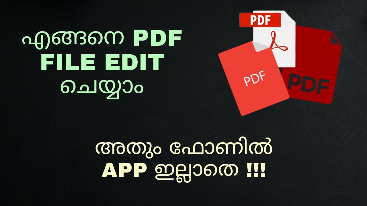 How To Edit Pdf File For Free Without Any App In Mobile Phone | Sejda ...