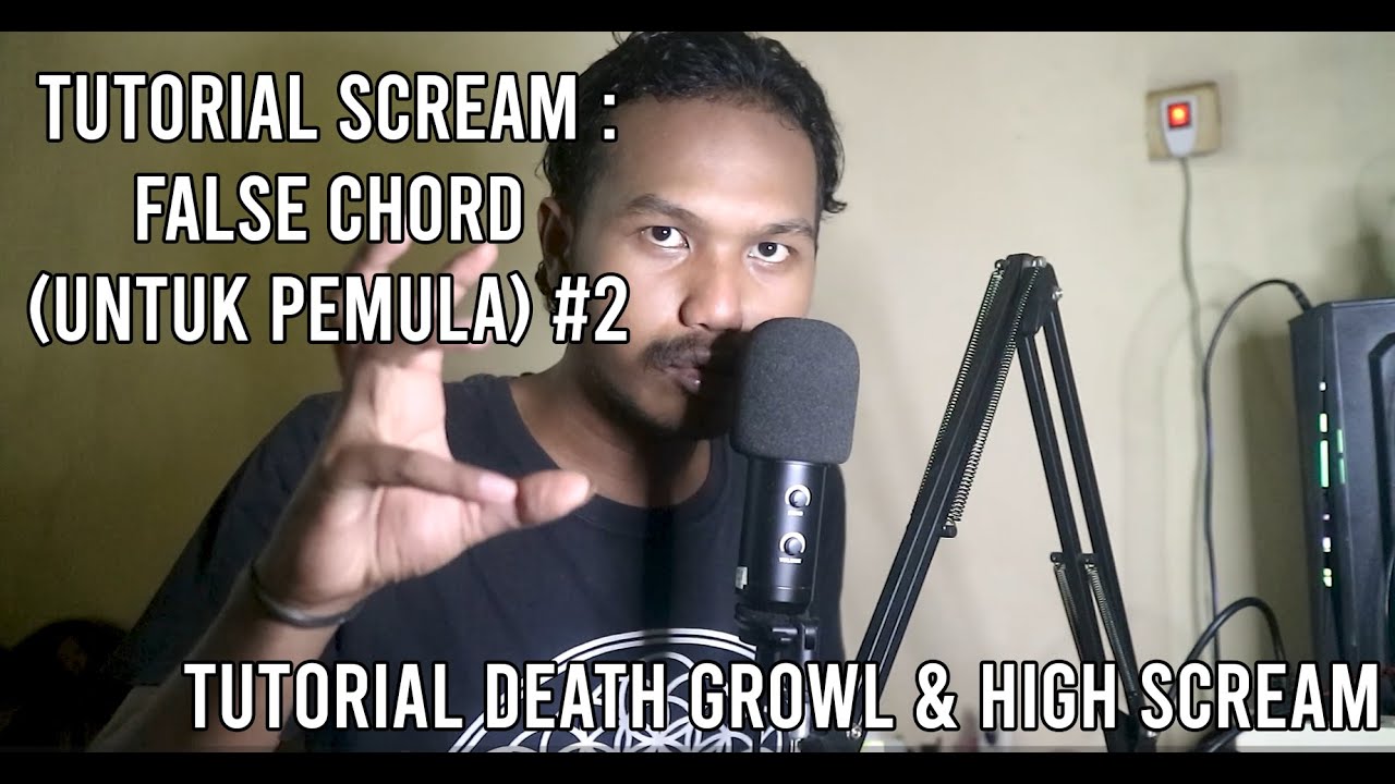 Tutorial Scream : False Chord (Death Growl & High Scream) - YouTube