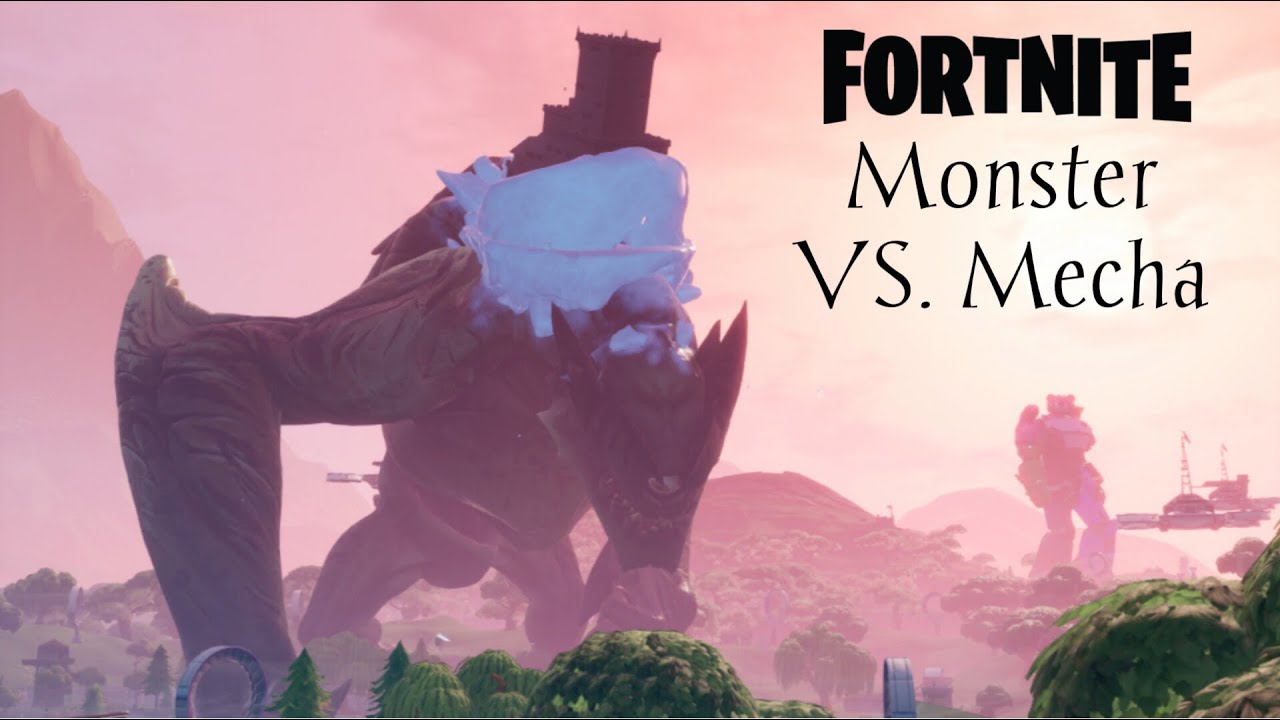 Fortnite Event Monster VS. Mecha! - YouTube